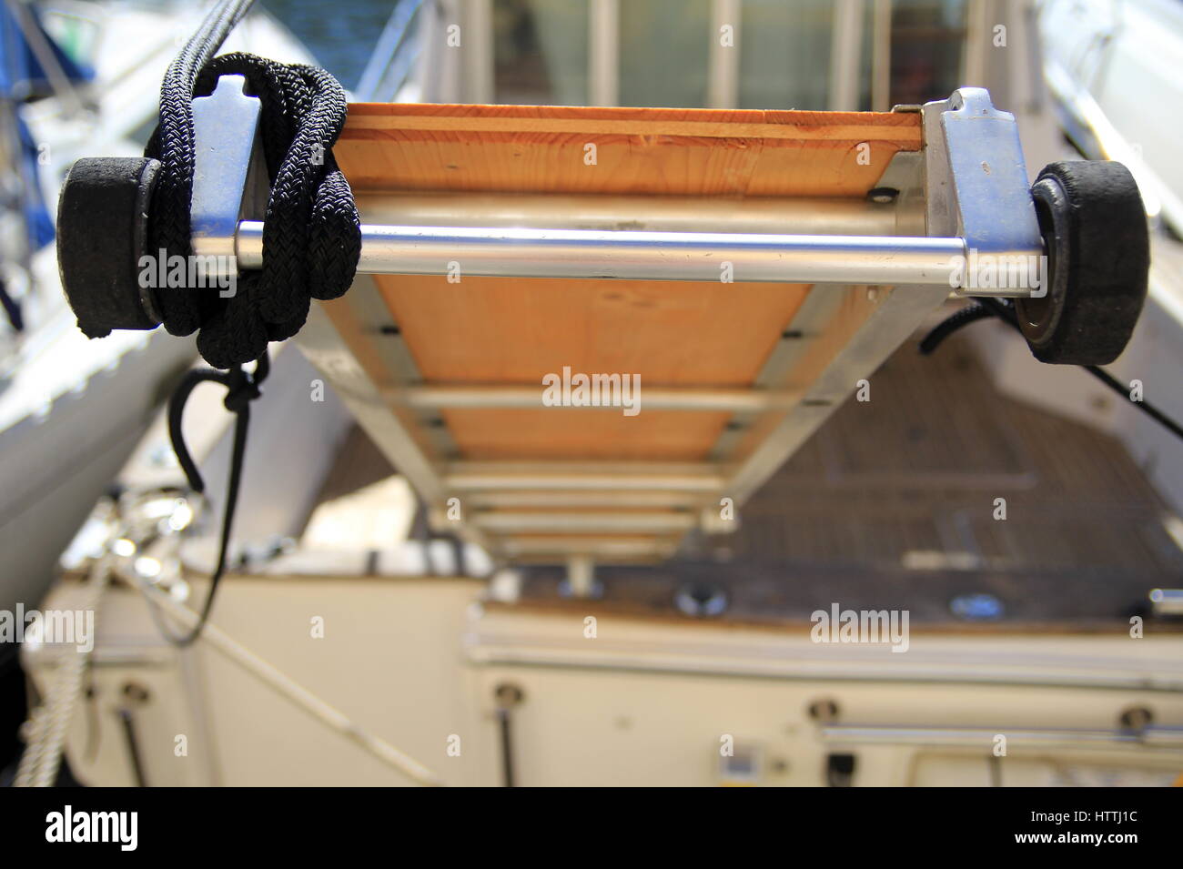 Boat gangplank hi-res stock photography and images - Alamy