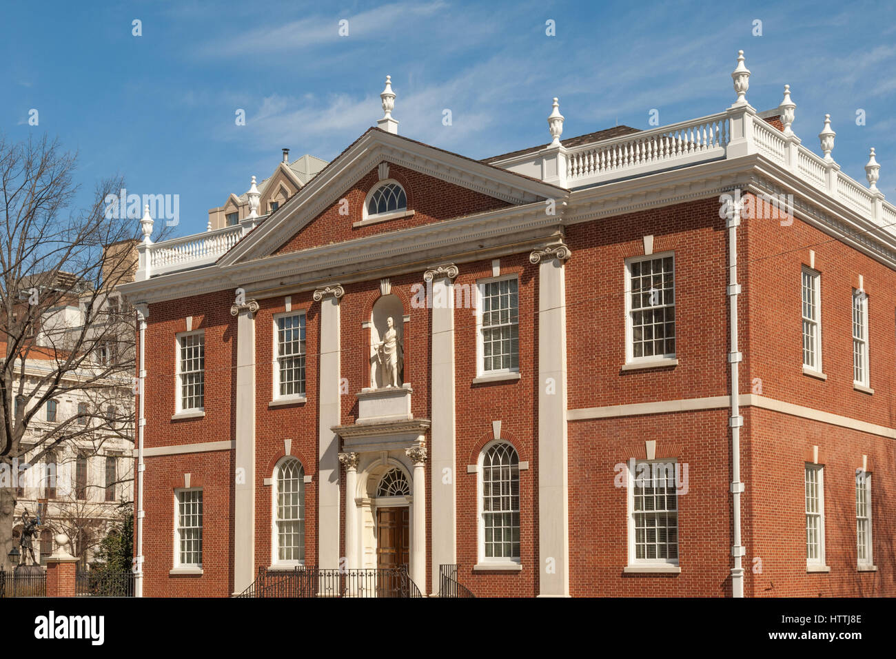 Library Hall (The Library Company of Philadelphia, founded by Benjamin ...