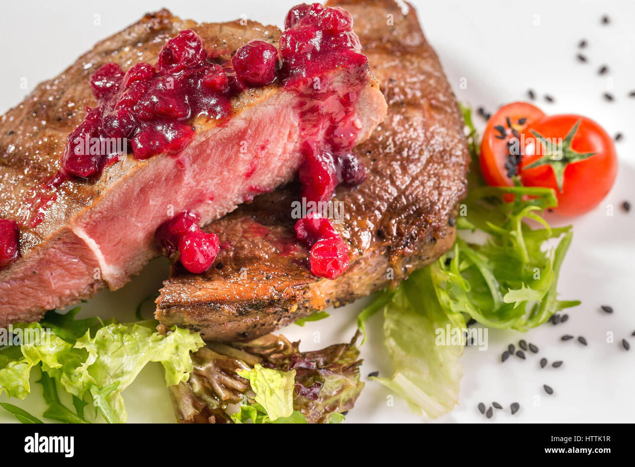 Steak grill beef portions hi-res stock photography and images - Alamy