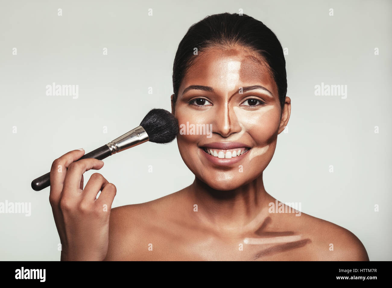 Female model beautiful face hi-res stock photography and images - Alamy