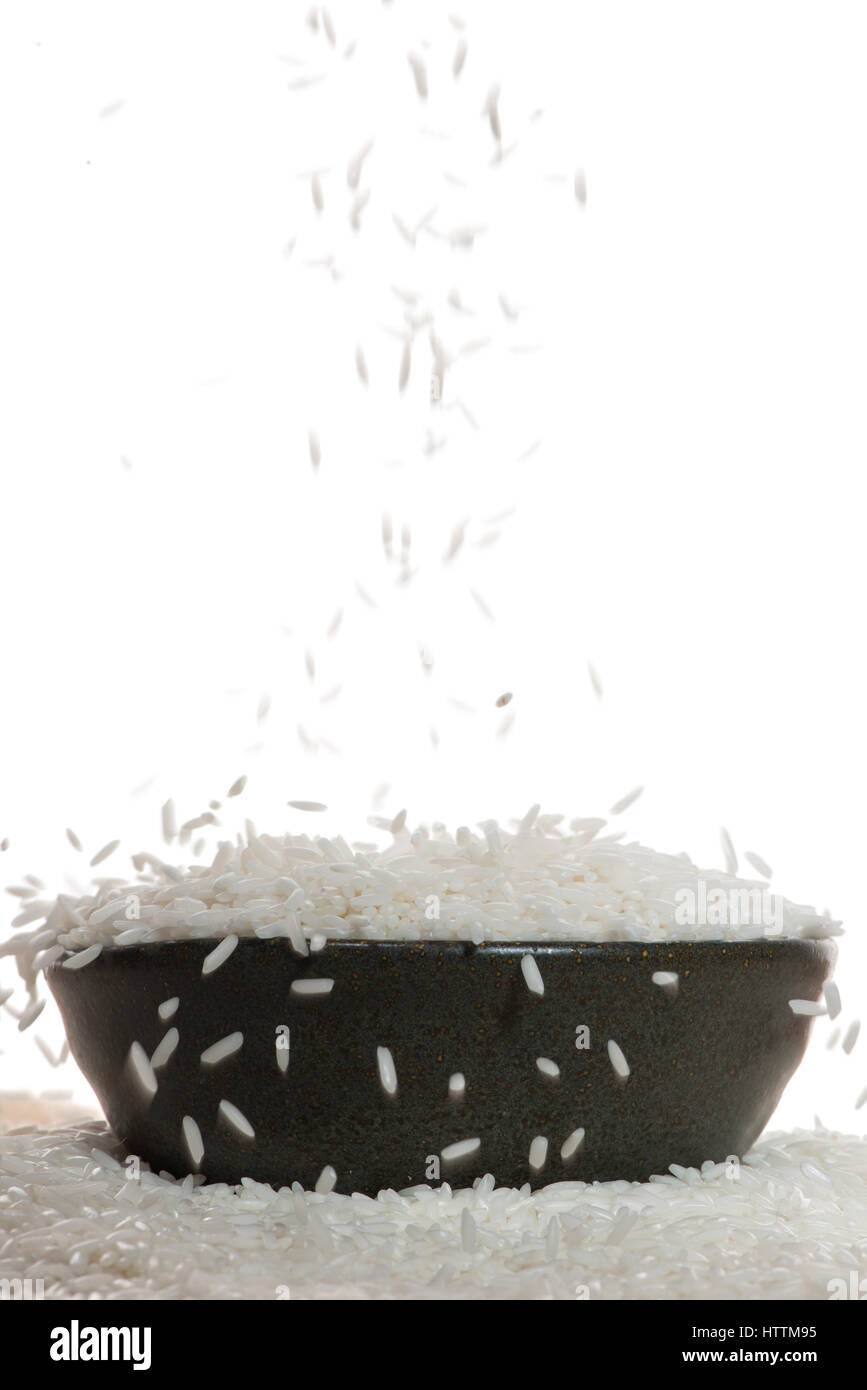 Rice falling down hi-res stock photography and images - Alamy