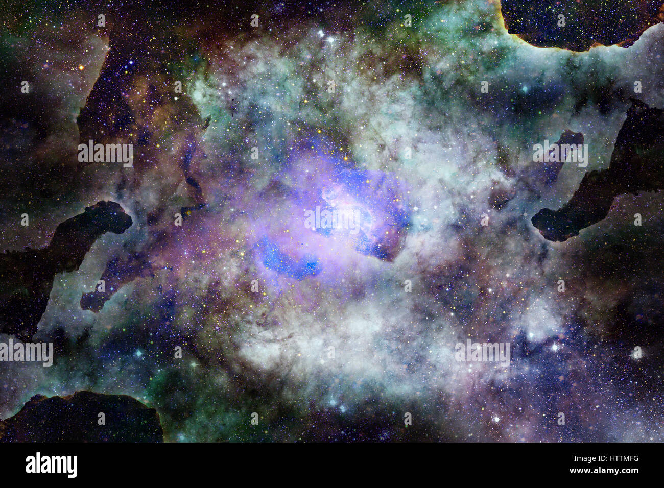 The landscape of outer space hi-res stock photography and images - Alamy