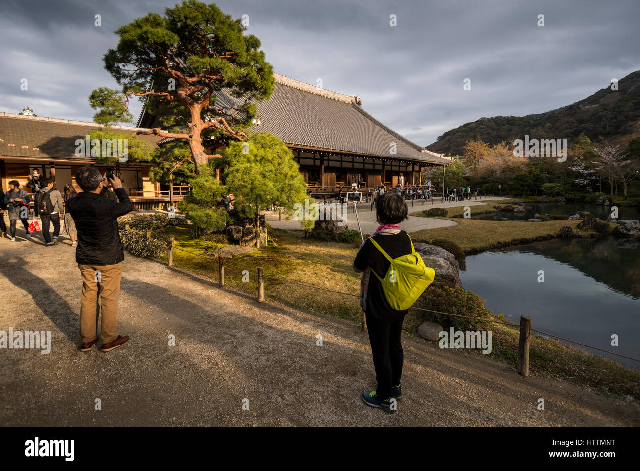 Tenryu ji Temple, Sagano district, Kyoto, Japan Stock Photo - Alamy