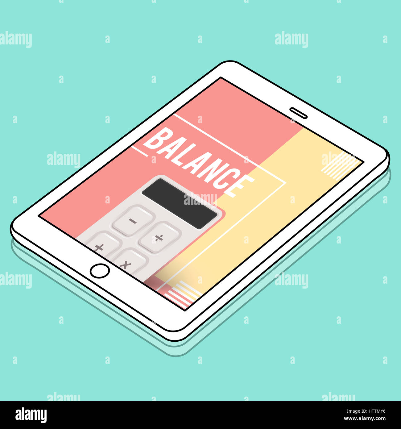 Allowance Money Calculation Balance Income Stock Photo - Alamy