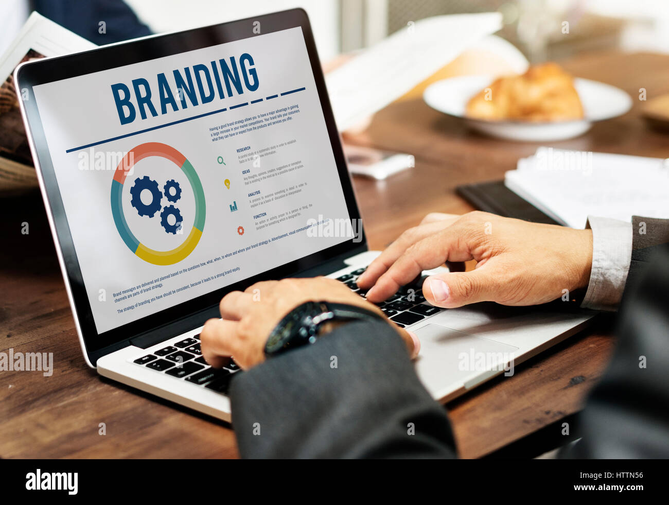 Branding Brand Copyright Trademark Marketing Concept Stock Photo - Alamy