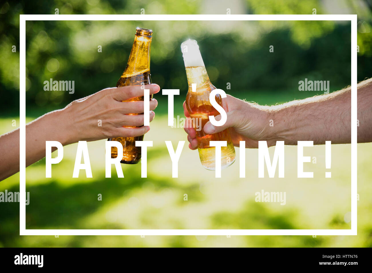 Cheers Welcome Friendship Celebrate Hello Stock Photo - Alamy