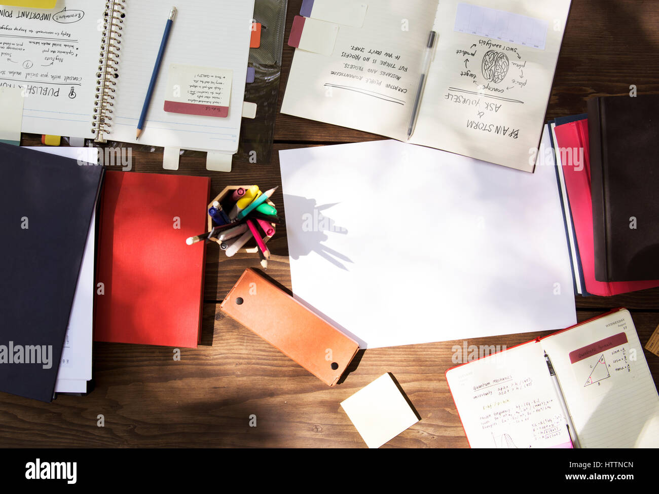 Workspace Workplace Project Object Stock Photo - Alamy