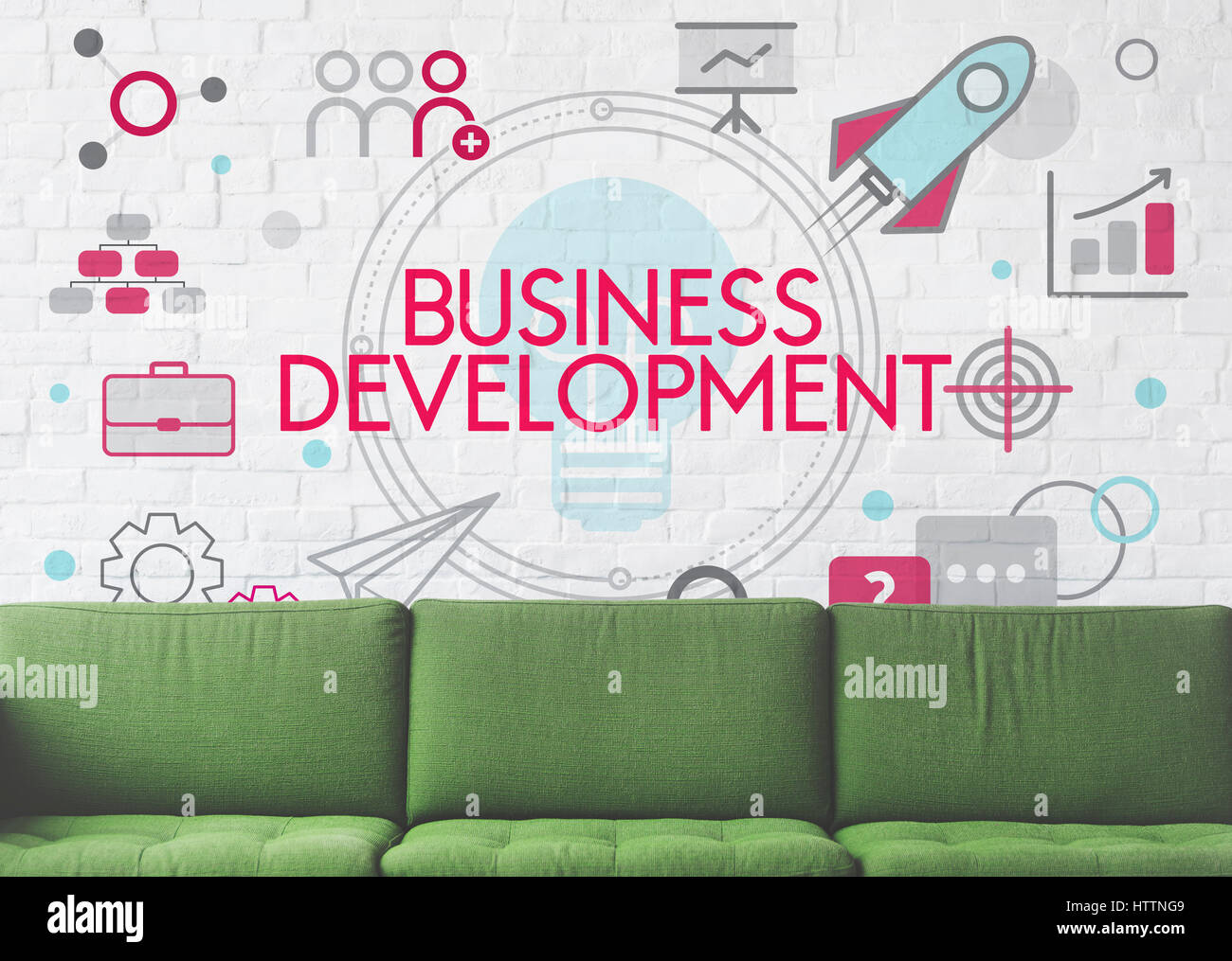 Achievement Business Development Vision Icon Stock Photo - Alamy