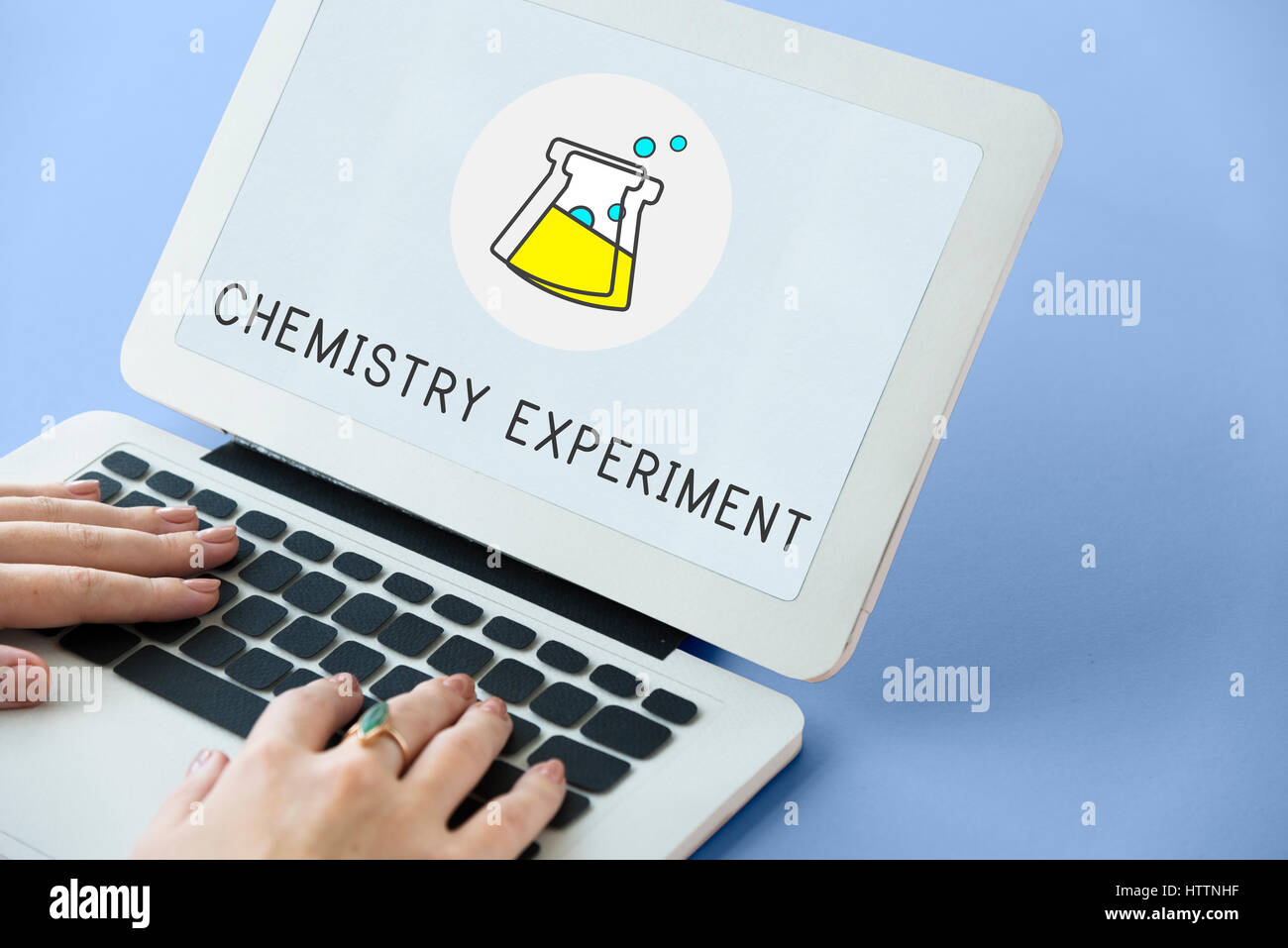 Chemical Education Experiment Formula Concept Stock Photo - Alamy