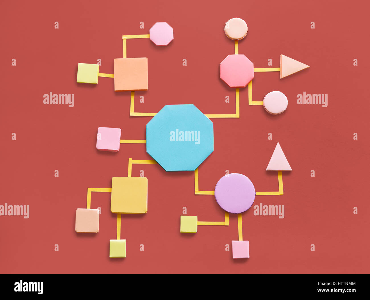 Strategy Connection Design Planning Solution Stock Photo - Alamy