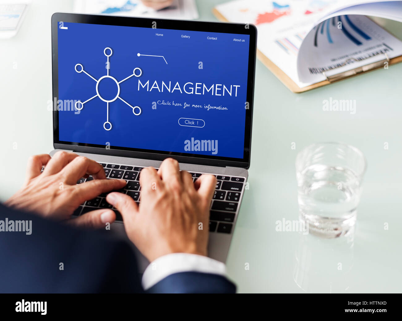 Information Improvement Data Report Stock Photo - Alamy