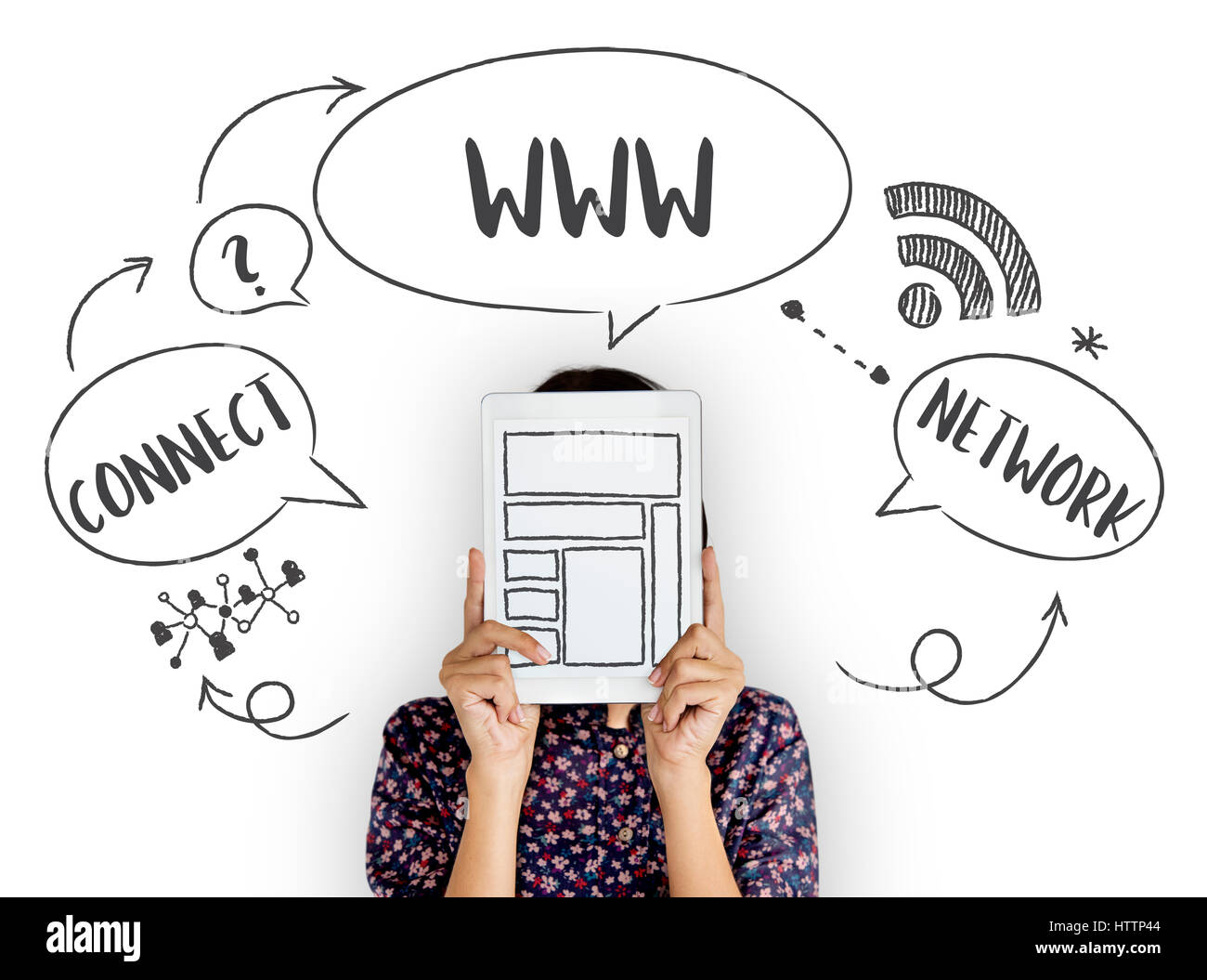 Internet Technology Social Media Concept Stock Photo - Alamy