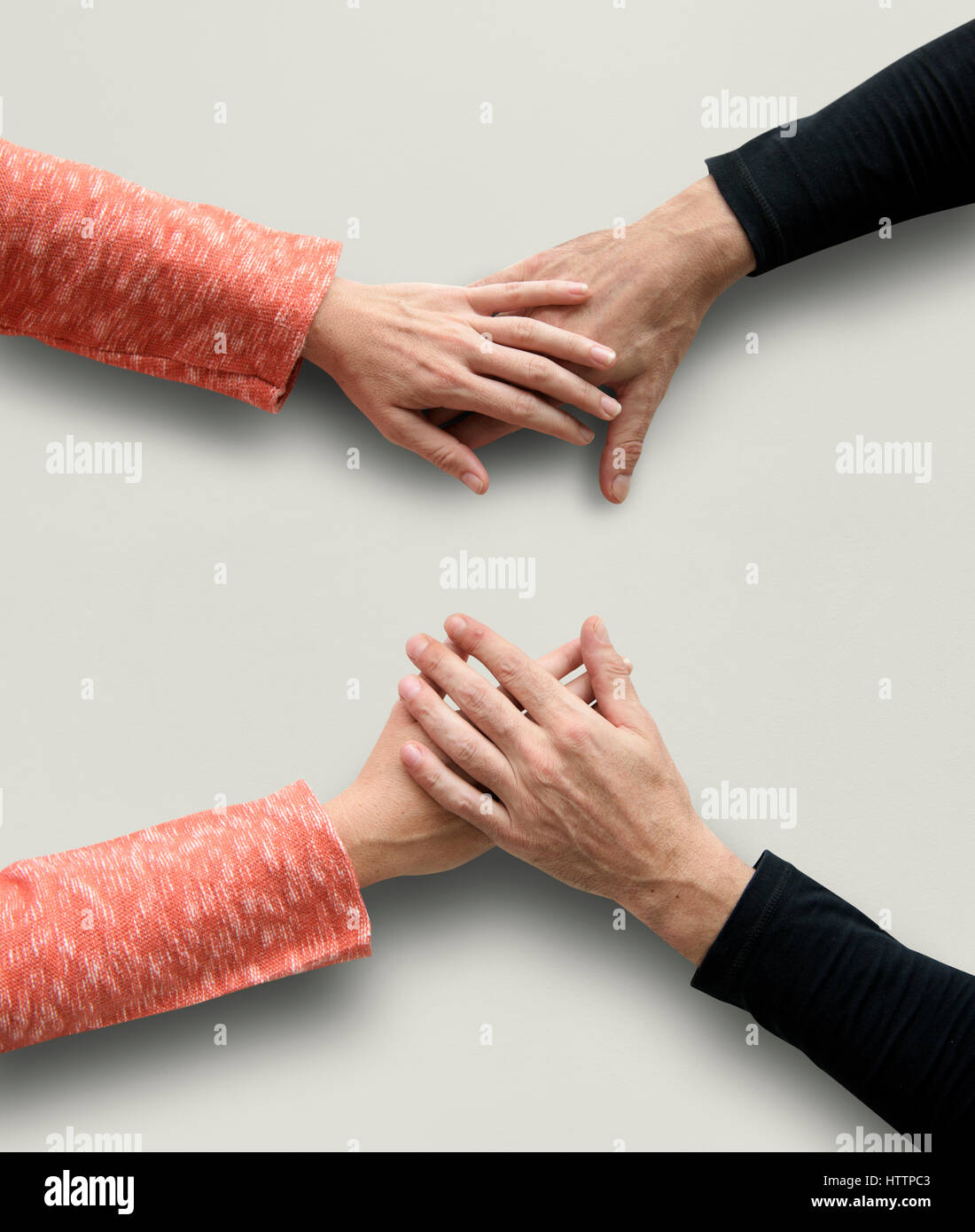 Human Hand Holding Togetherness Relationship Bonding Stock Photo - Alamy