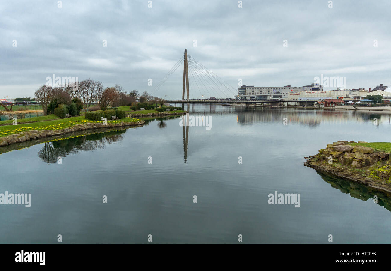 Marine Way Bridge Southport Bridge Structure High Resolution Stock ...