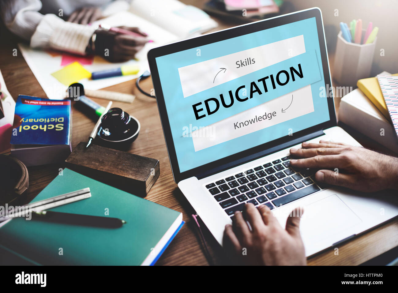 Education Knowledge Skills Learning Concept Stock Photo - Alamy