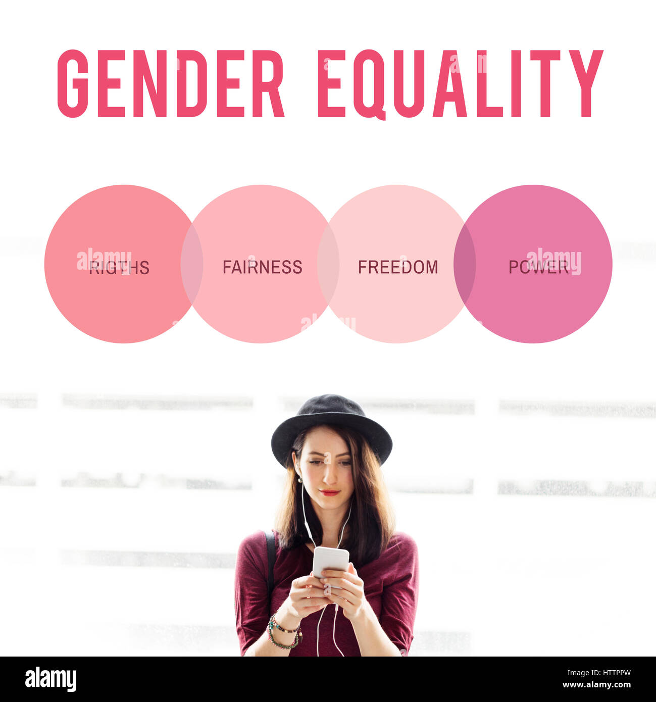 Women Rights Human Gender Equal Opportunity Concept Stock Photo - Alamy