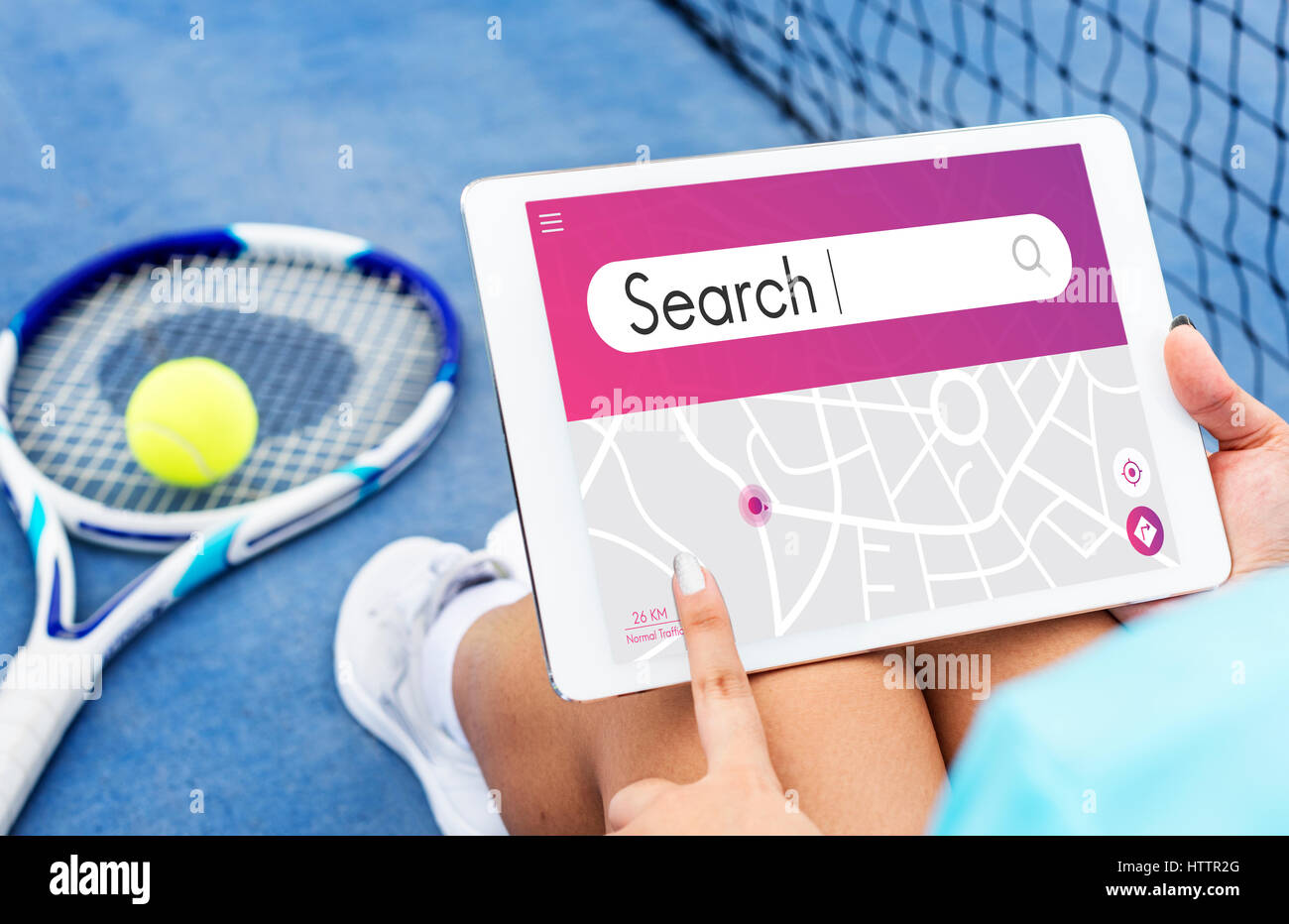 Search Engine Optimisation Finding Looking Concept Stock Photo - Alamy