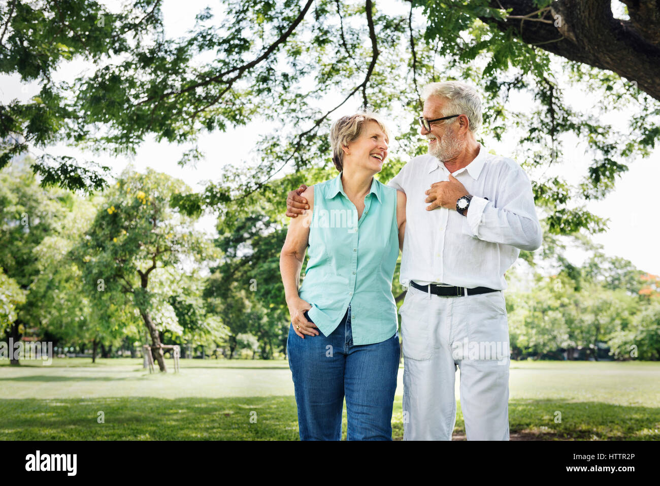Senior Couple Relax Lifestyle Concept Stock Photo - Alamy