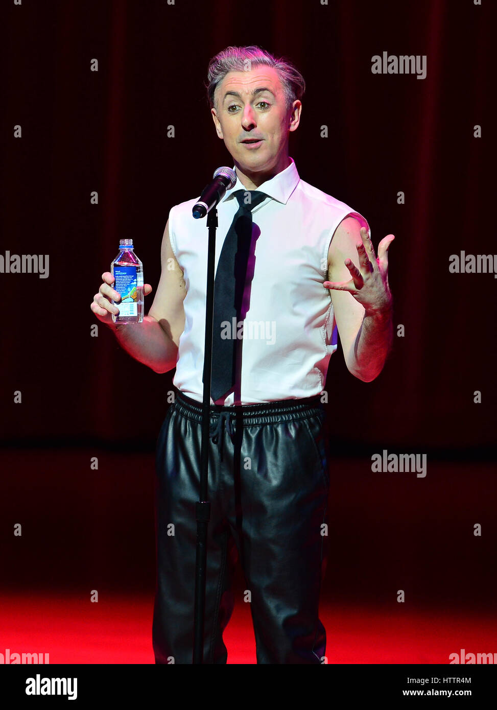 Alan Cumming performing on stage during his show 'Alan Cumming Sings ...