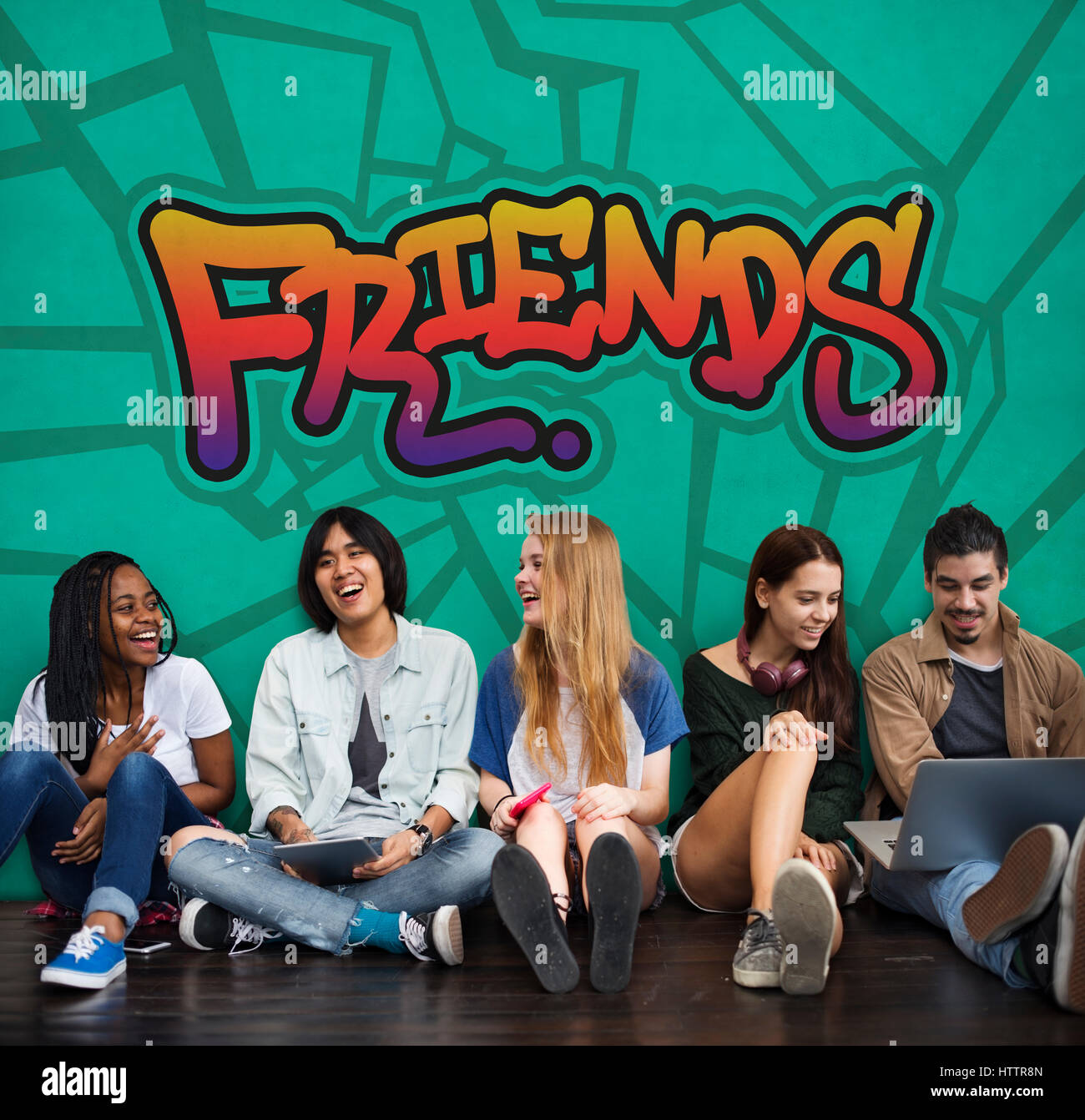 Freinds Community Relationship Togetherness Concept Stock Photo - Alamy