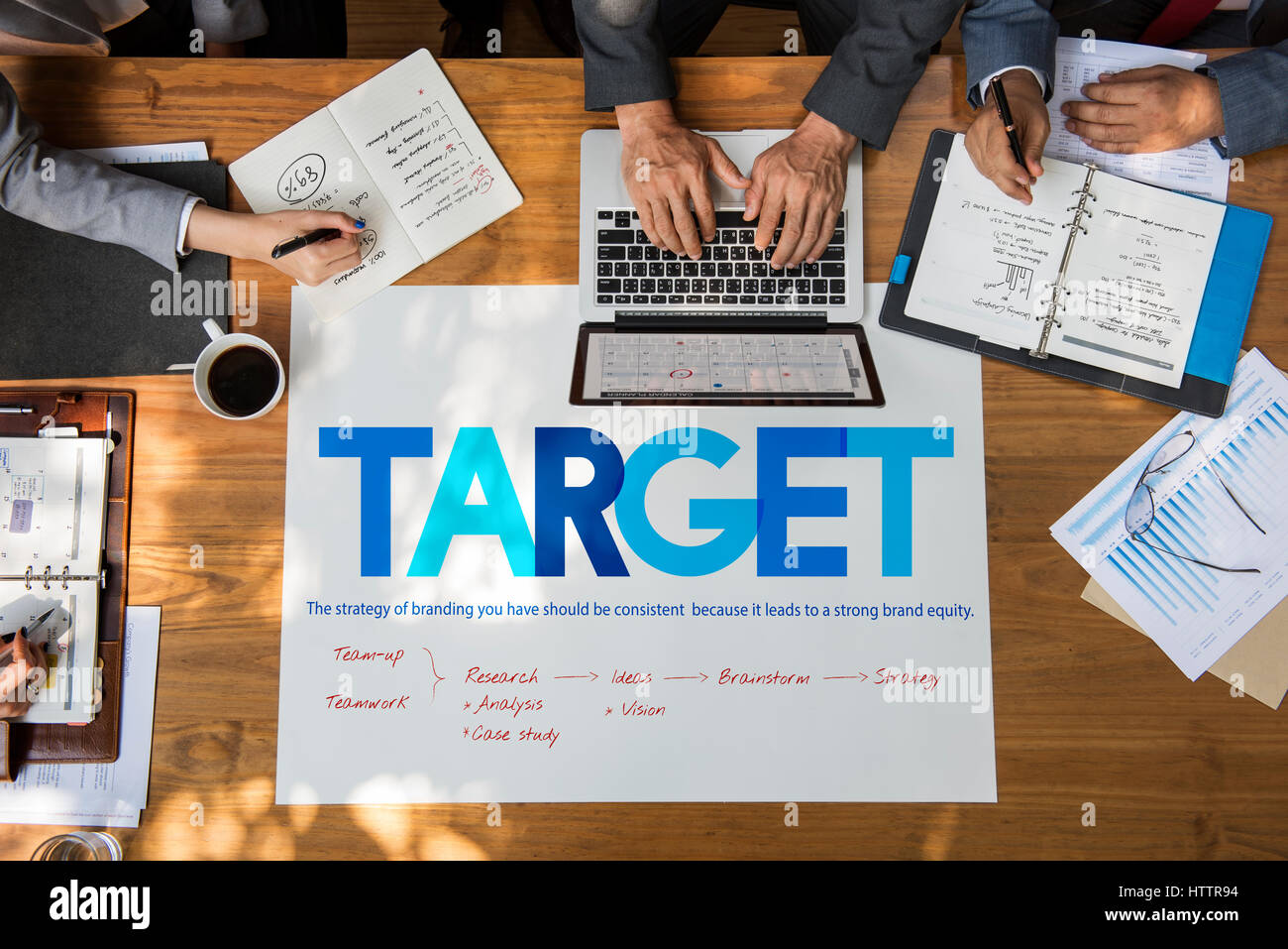 Business Startup Plan Target Concept Stock Photo - Alamy