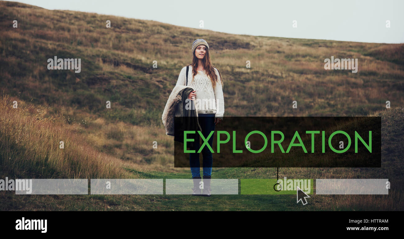 Adventure Destination Discovery Travel Exploration Vacation Icon Stock ...