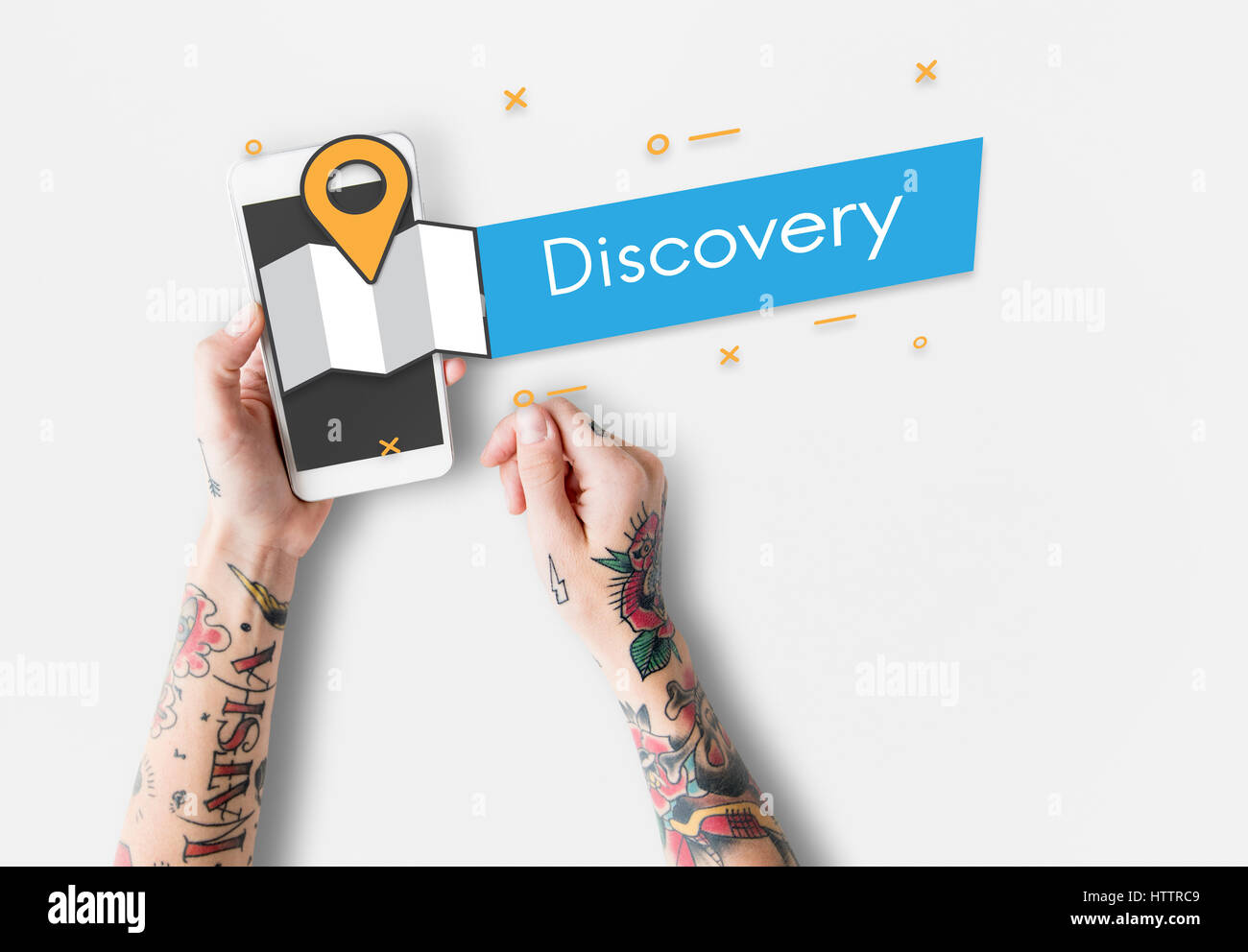 Adventure Destination Discover Location Icon Stock Photo - Alamy