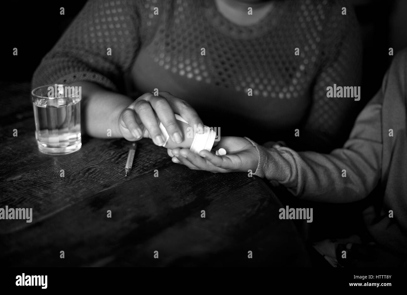 Pill Disease Illness Medical Sick Virus Symptoms Stock Photo - Alamy