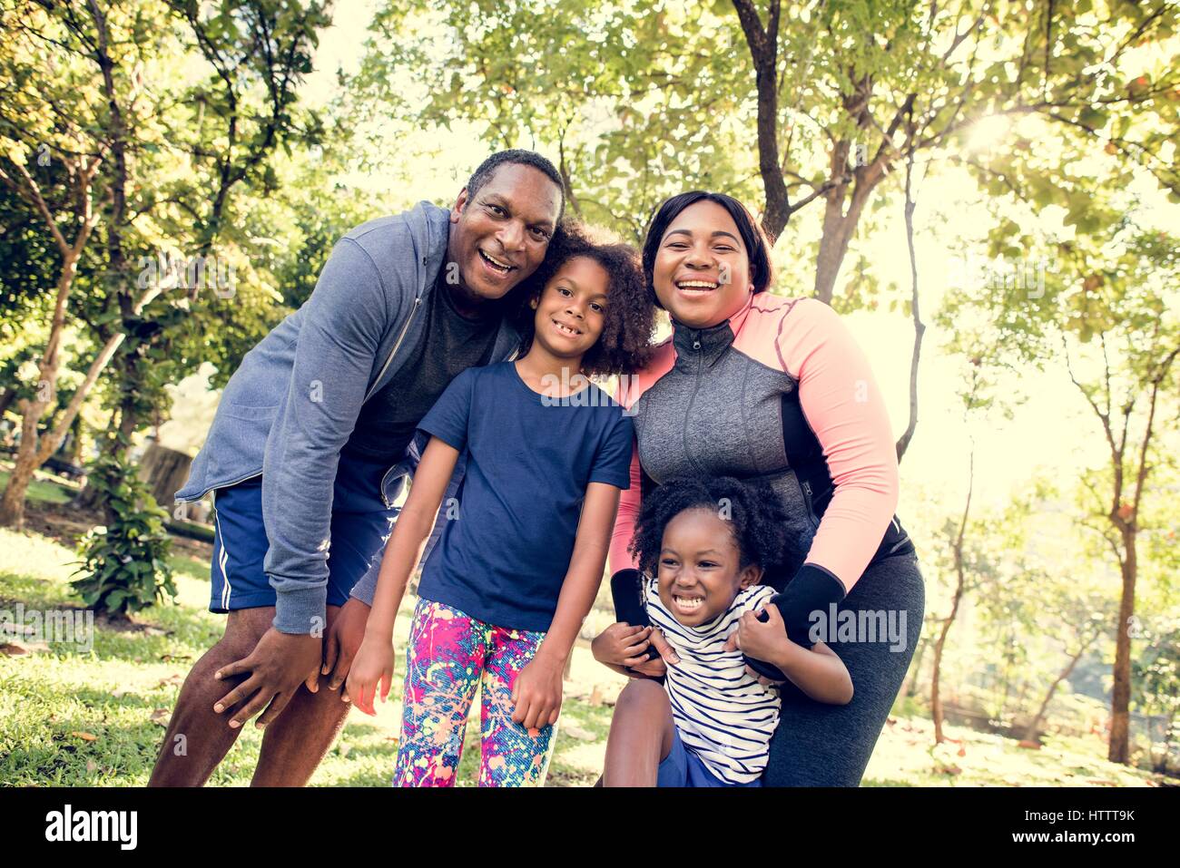 African Descent Family House Home Resting Living Stock Photo - Alamy