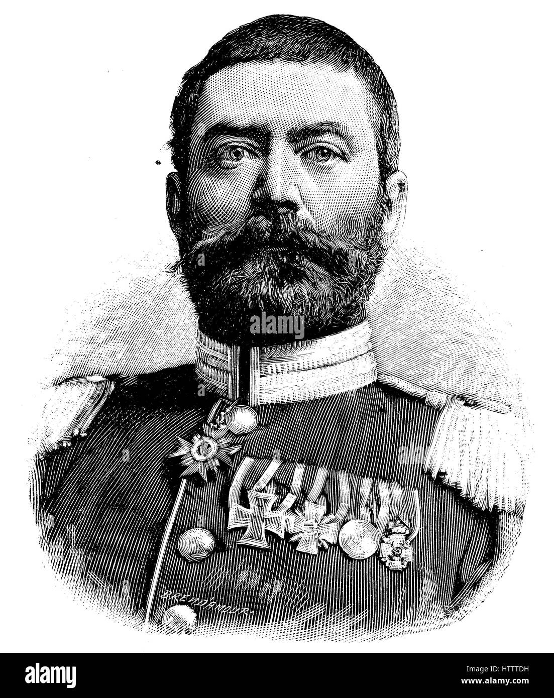 Prussian lieutenant Black and White Stock Photos & Images - Alamy
