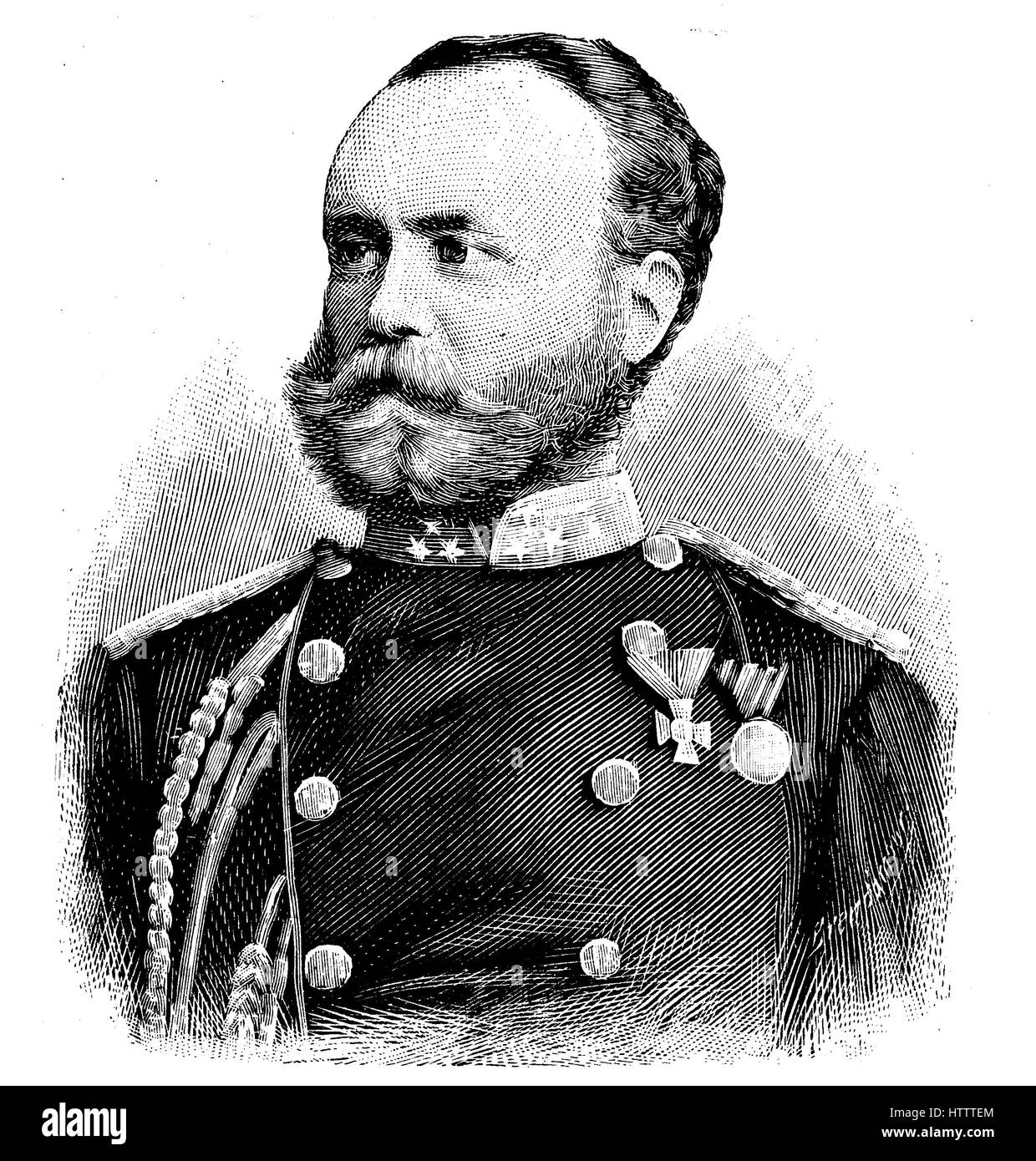 Military people in the Franco-Prussian War 1870 - 1871, Count Ferdinand ...
