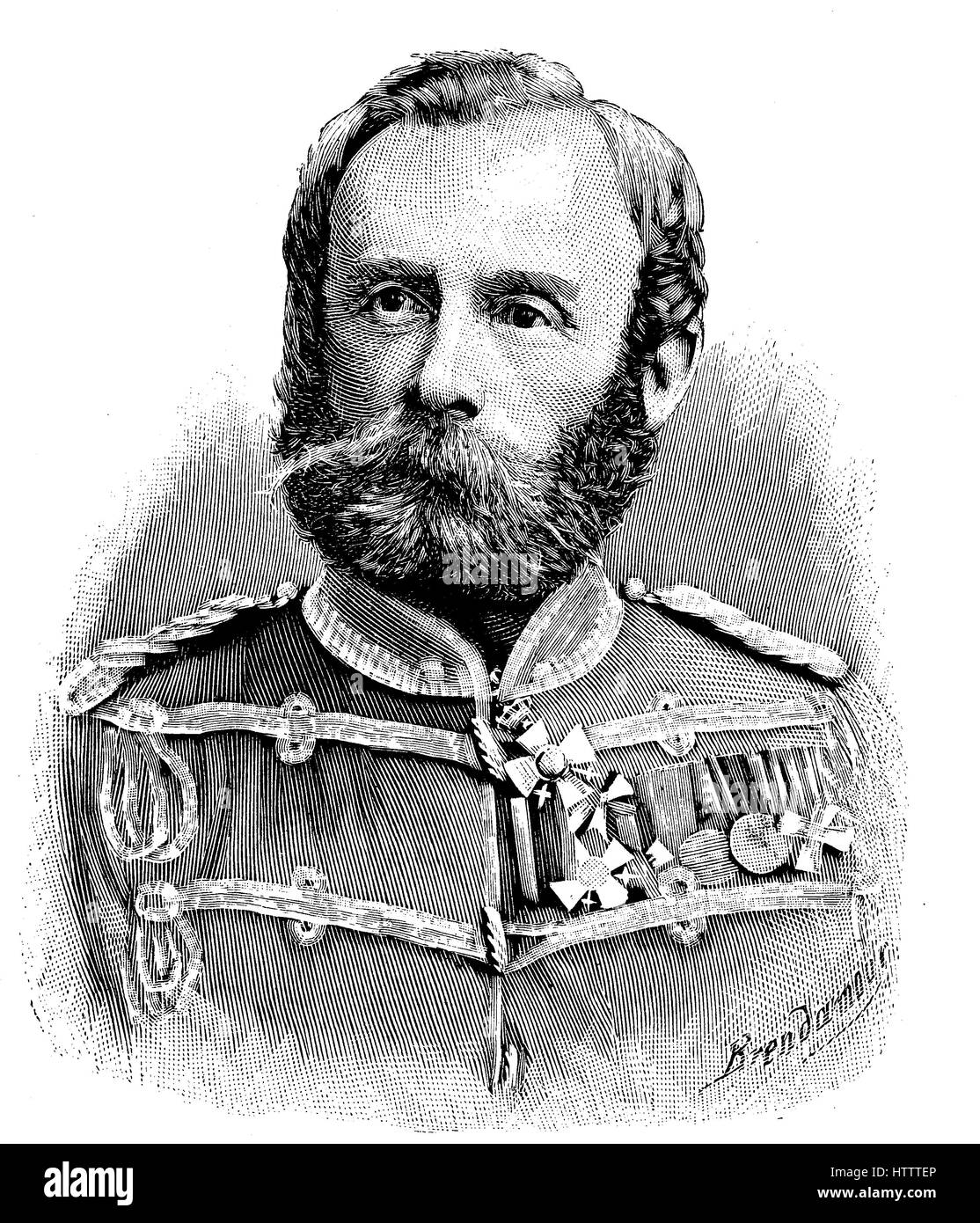 Military people in the Franco-Prussian War 1870 - 1871, Karl von ...