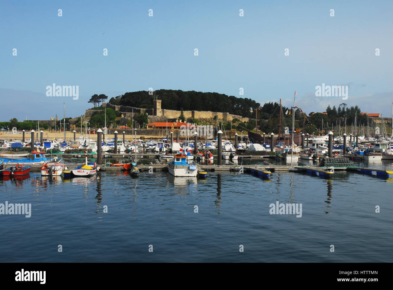 Spain, Galicia, Baiona Stock Photo - Alamy