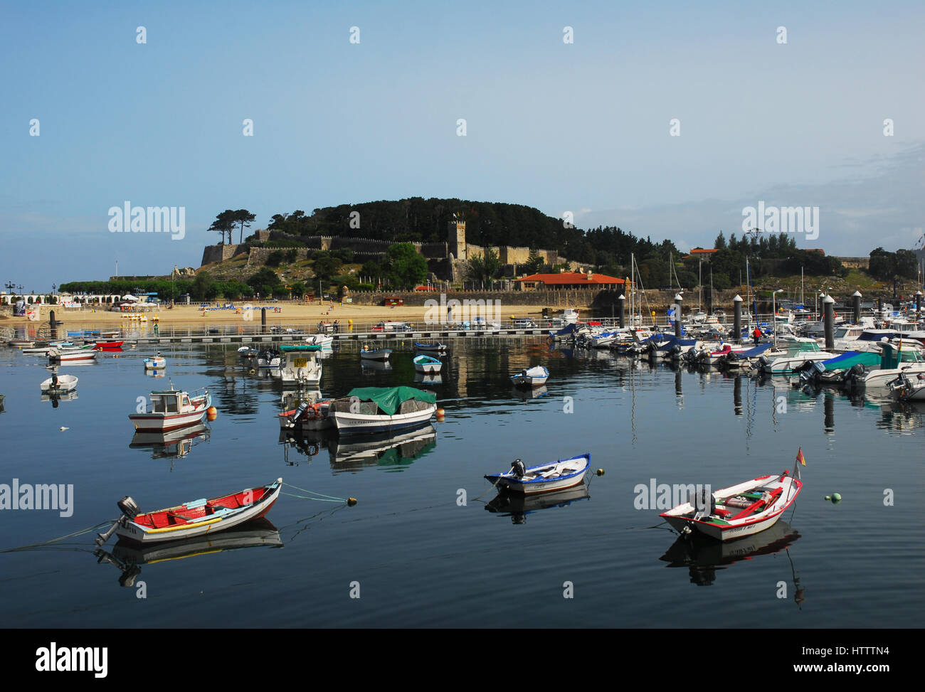 Spain, Galicia, Baiona Stock Photo - Alamy
