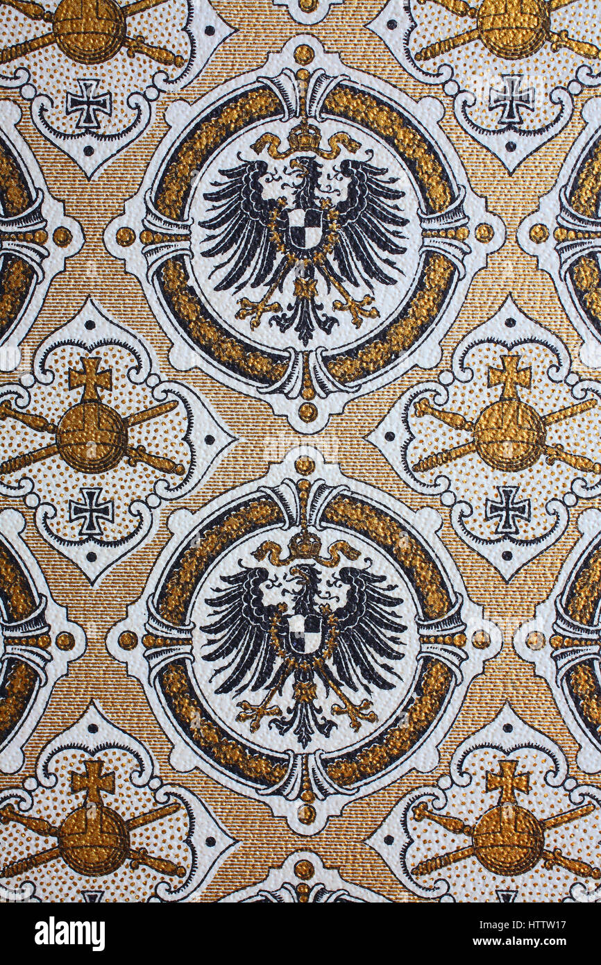 Background, texture with the German Reichsadler, Imperial Eagle ...