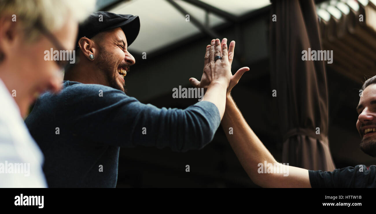 High five hi-res stock photography and images - Alamy