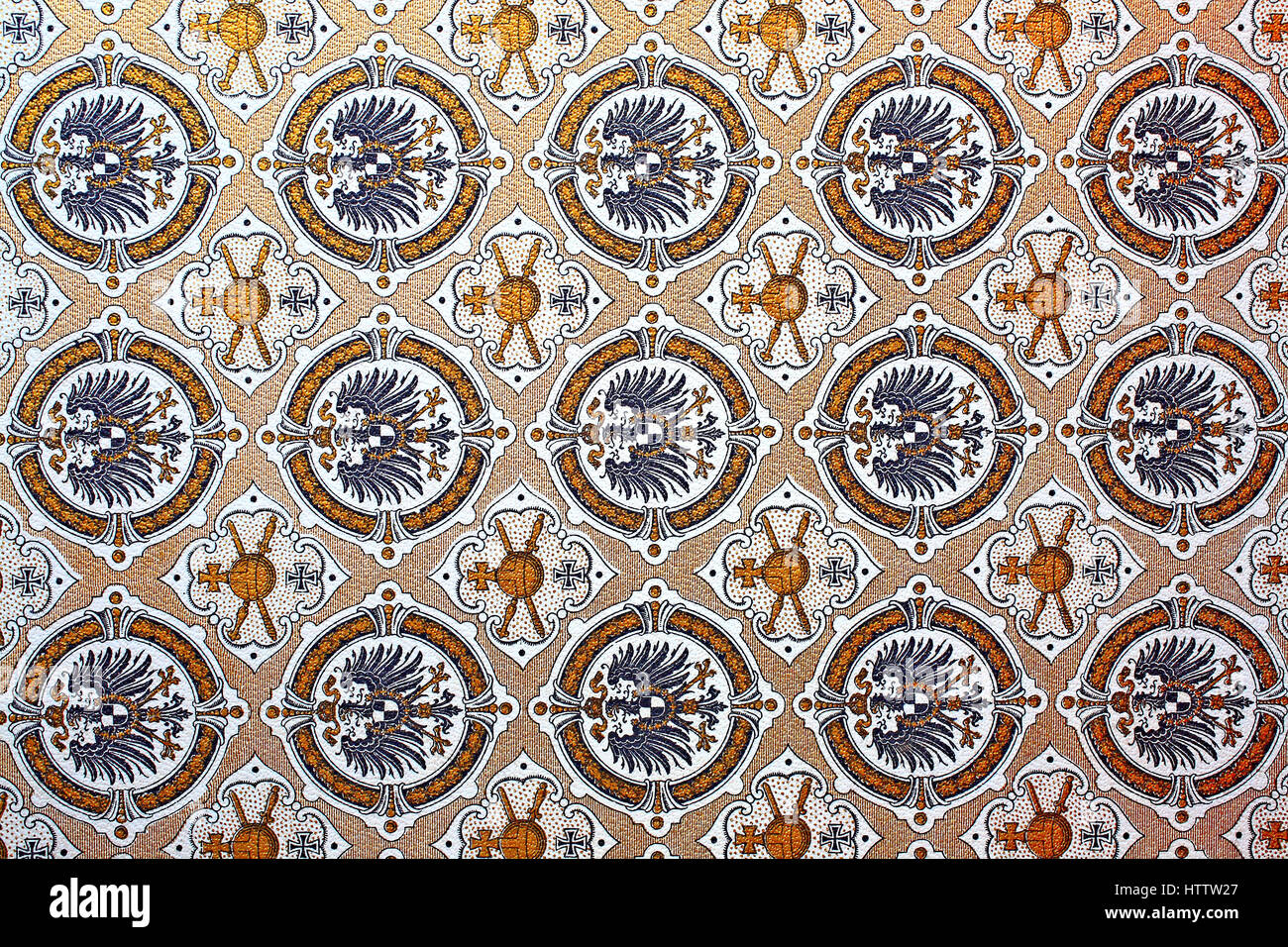 Background, texture with the German Reichsadler, Imperial Eagle ...