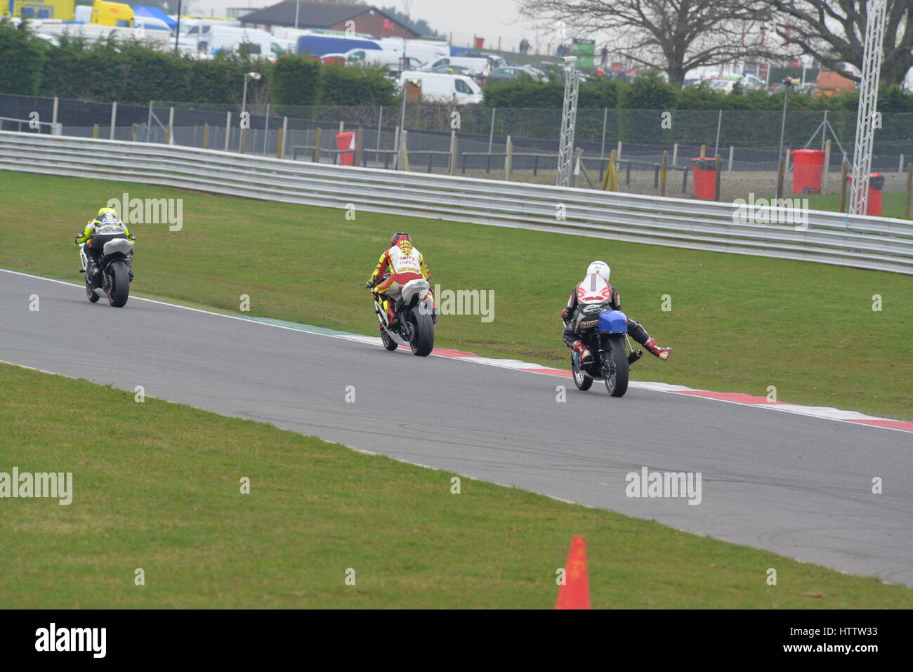 Motorbike track day Stock Photo - Alamy