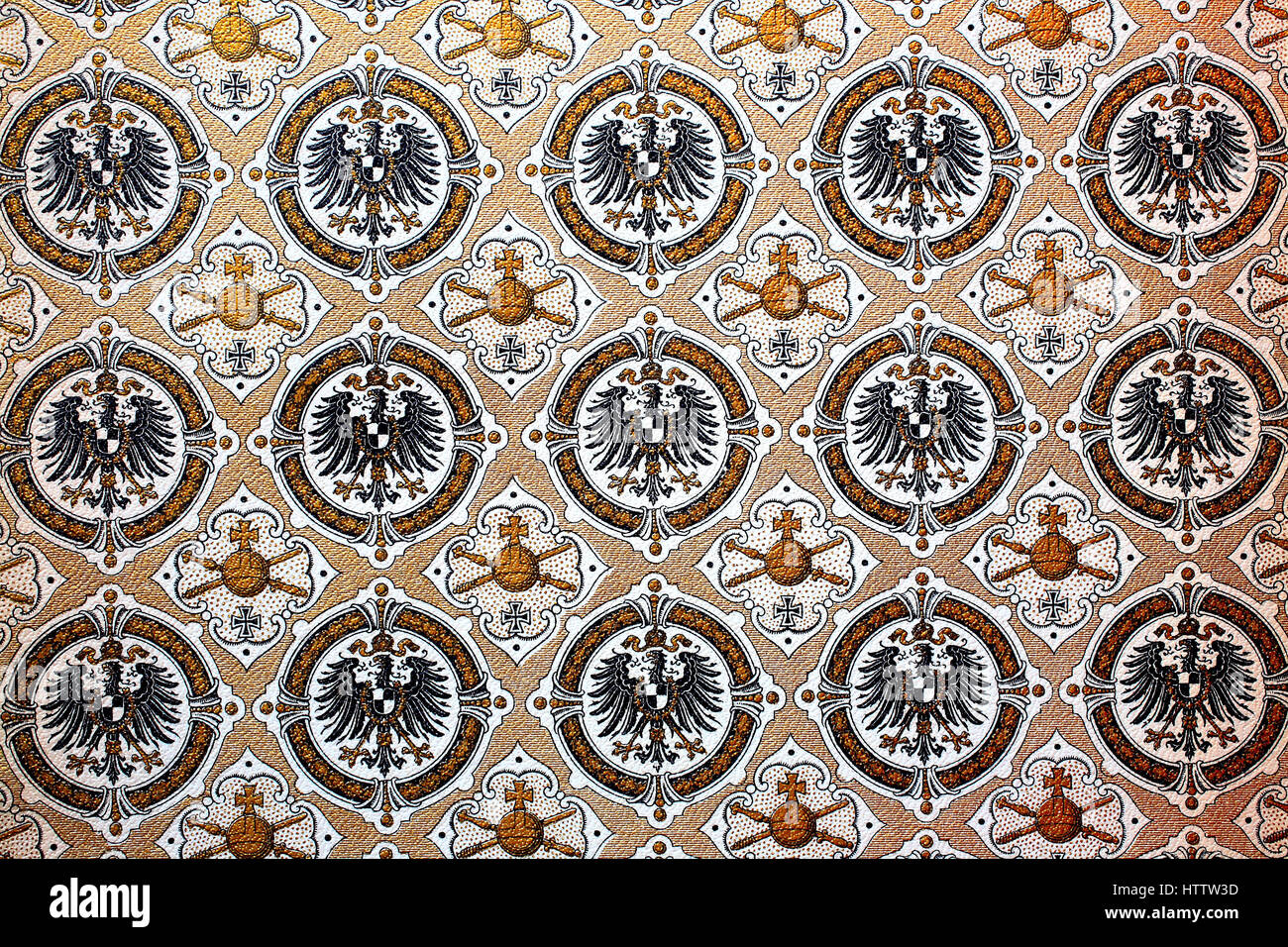 Background, texture with the German Reichsadler, Imperial Eagle ...