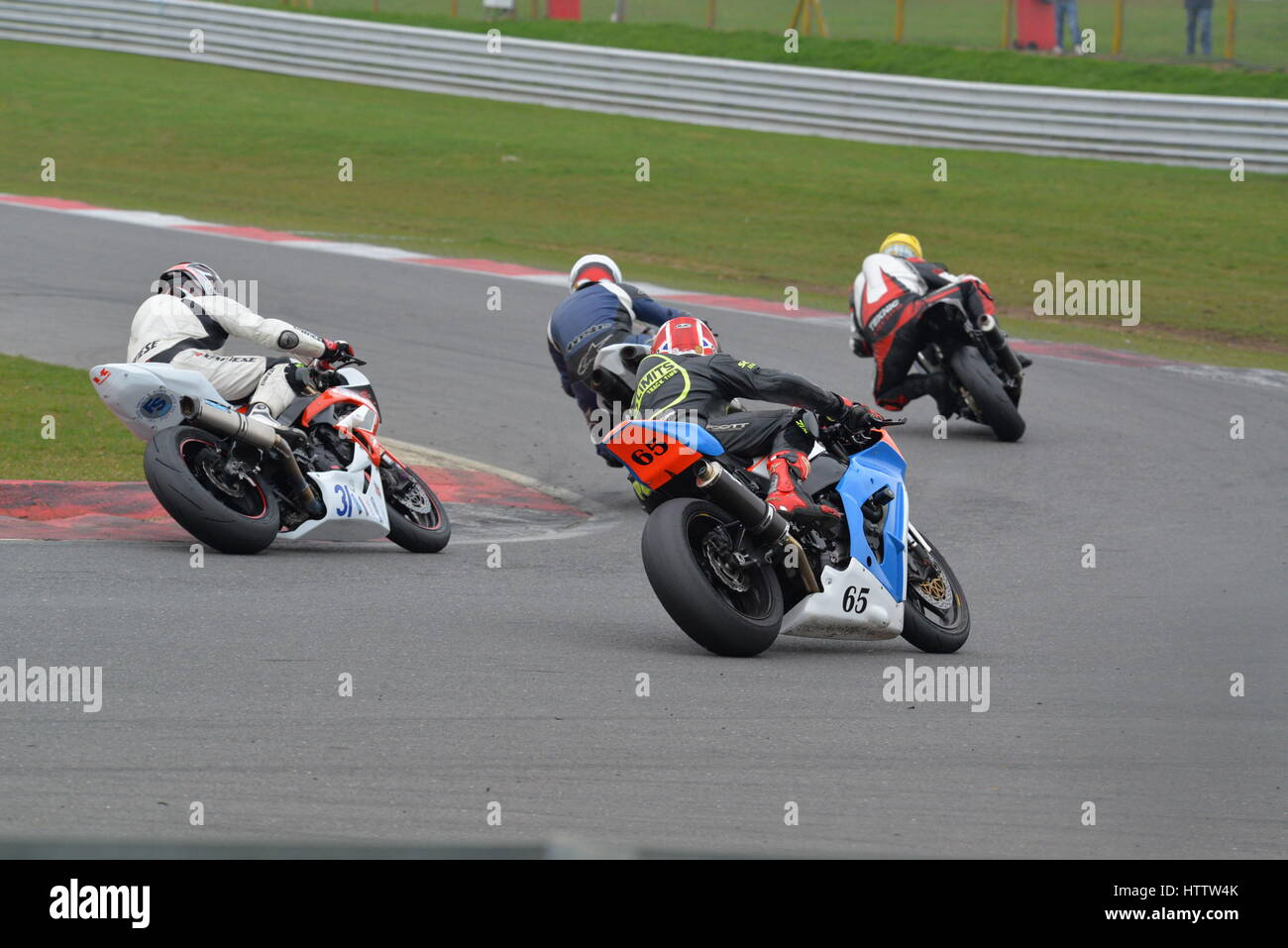 Motorbike track day Stock Photo - Alamy