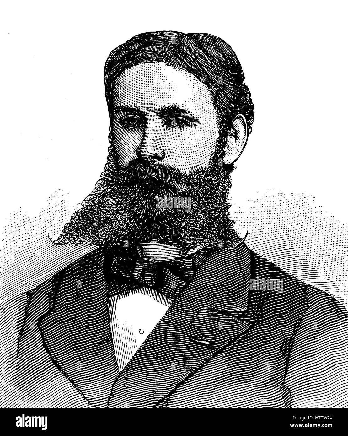 Lieutenant Adolphus Greely, 1844-1935, American general and polar ...