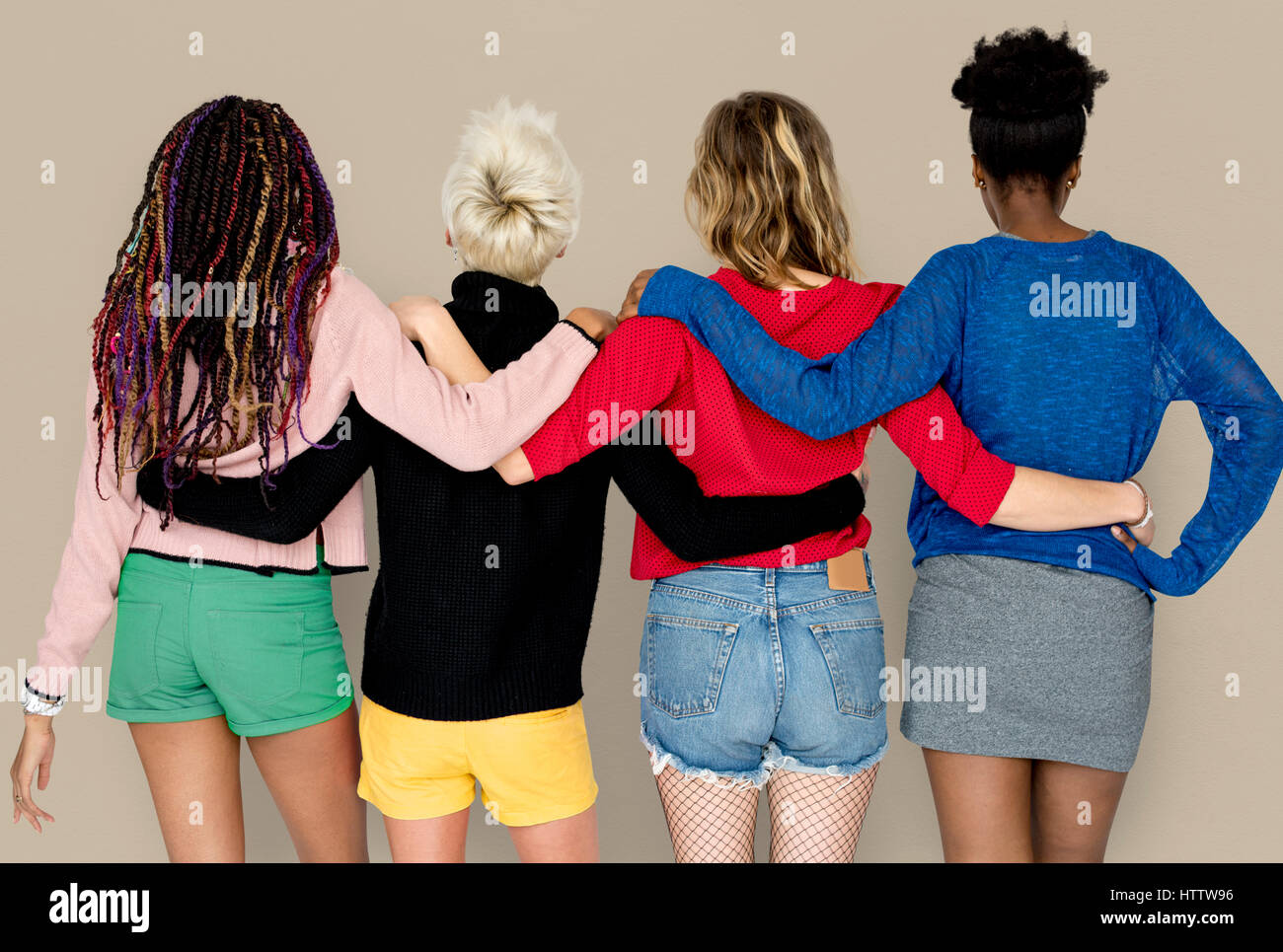Studio Shoot Portrait People Model Stock Photo - Alamy