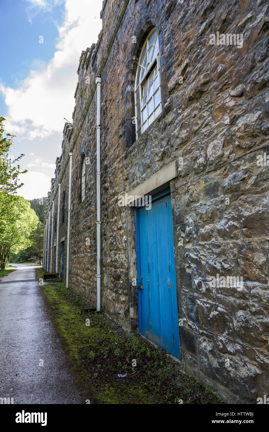 Disused Aluminium Factory, Foyers, Highlands, Scotland, UK Stock Photo ...