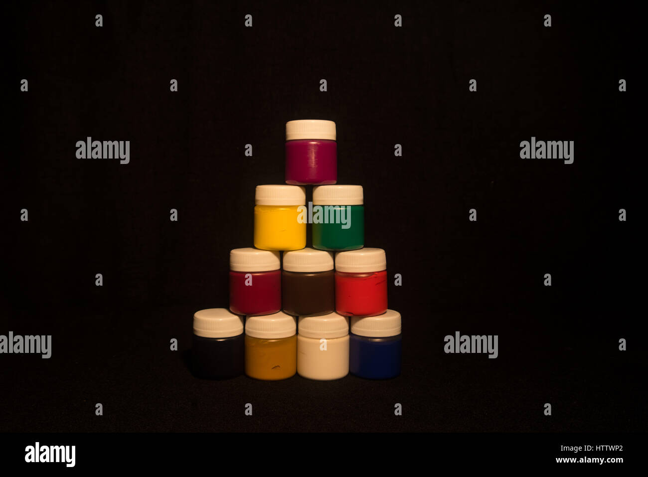 Paint Can Pyramid