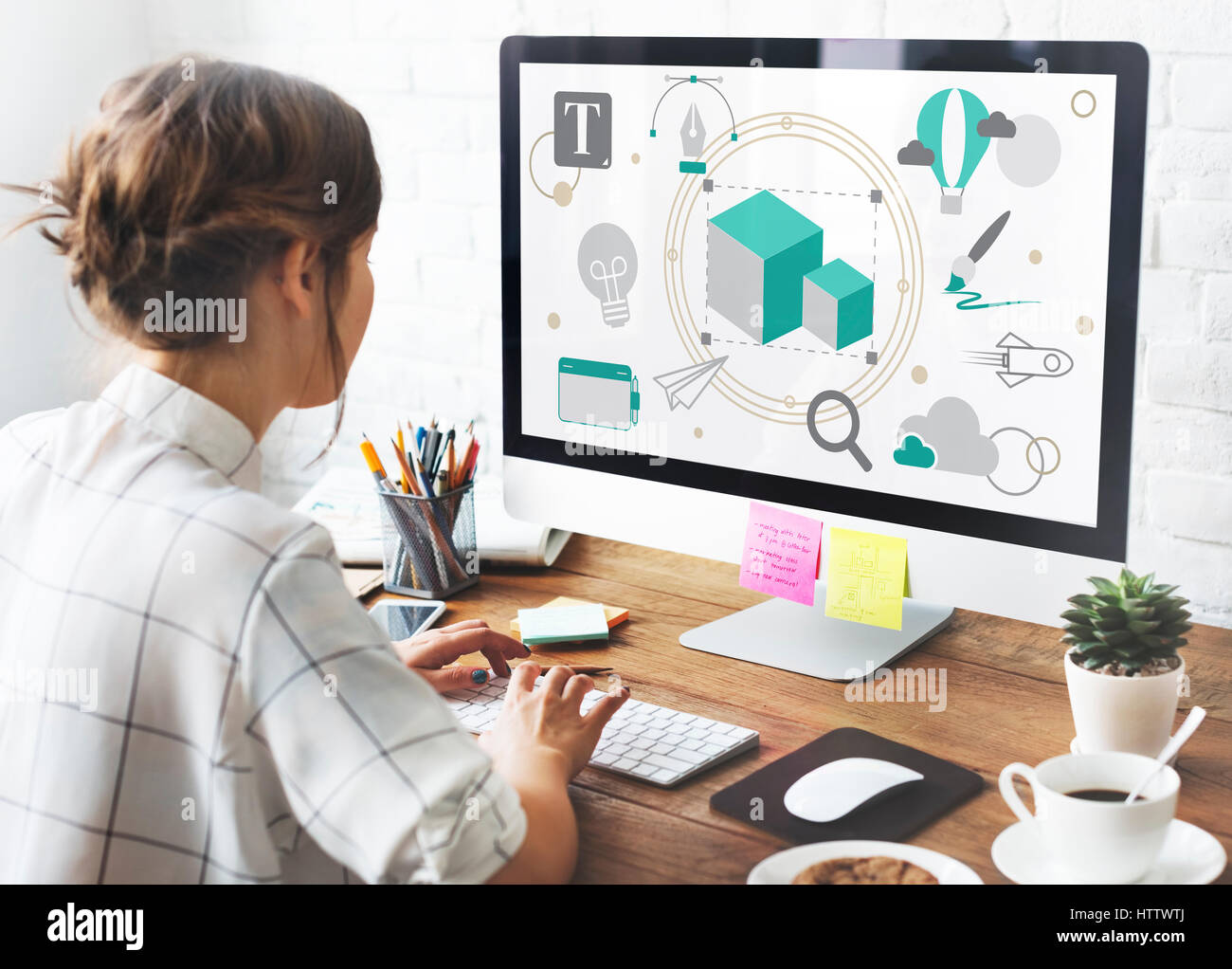 Design Creative Idea innovation Technology Stock Photo - Alamy