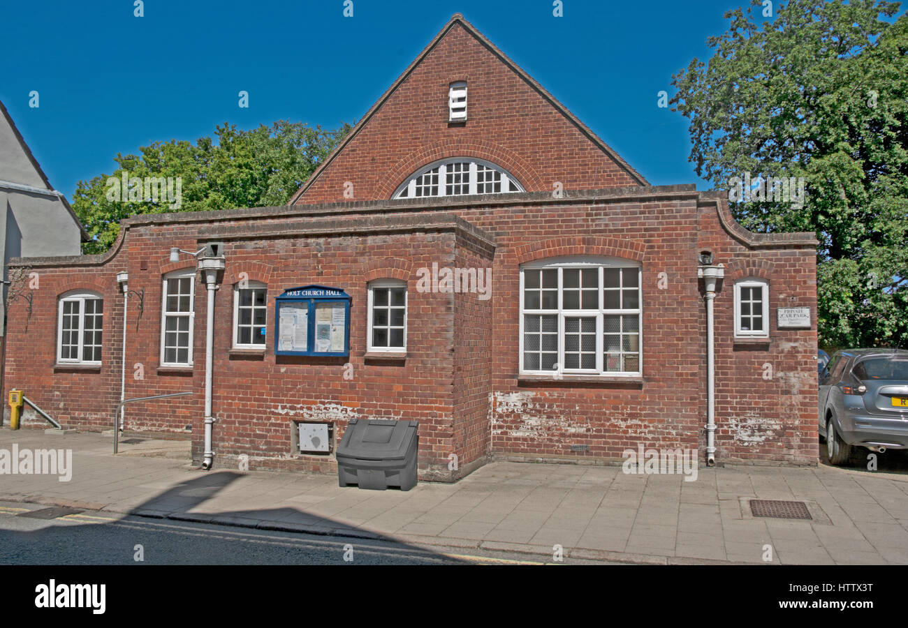 Holt, Church Hall, Norfolk, East Anglia Stock Photo - Alamy