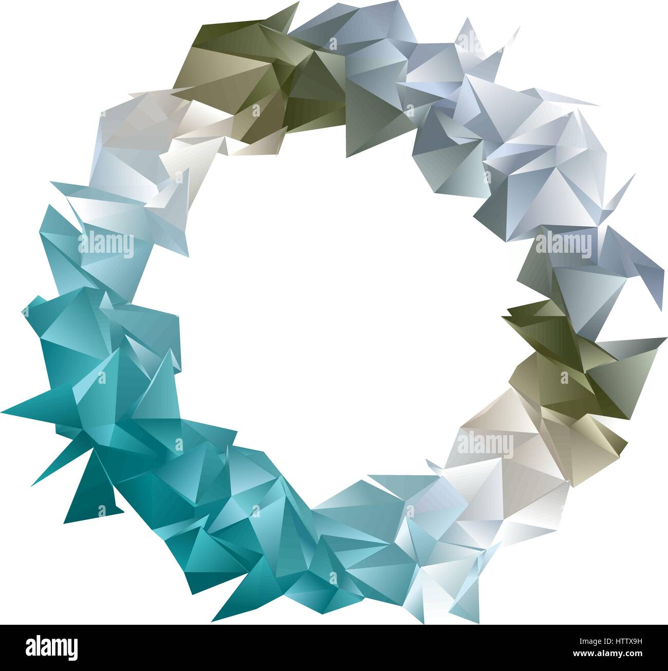 Colorful Abstract Figure Stock Vector Image & Art - Alamy