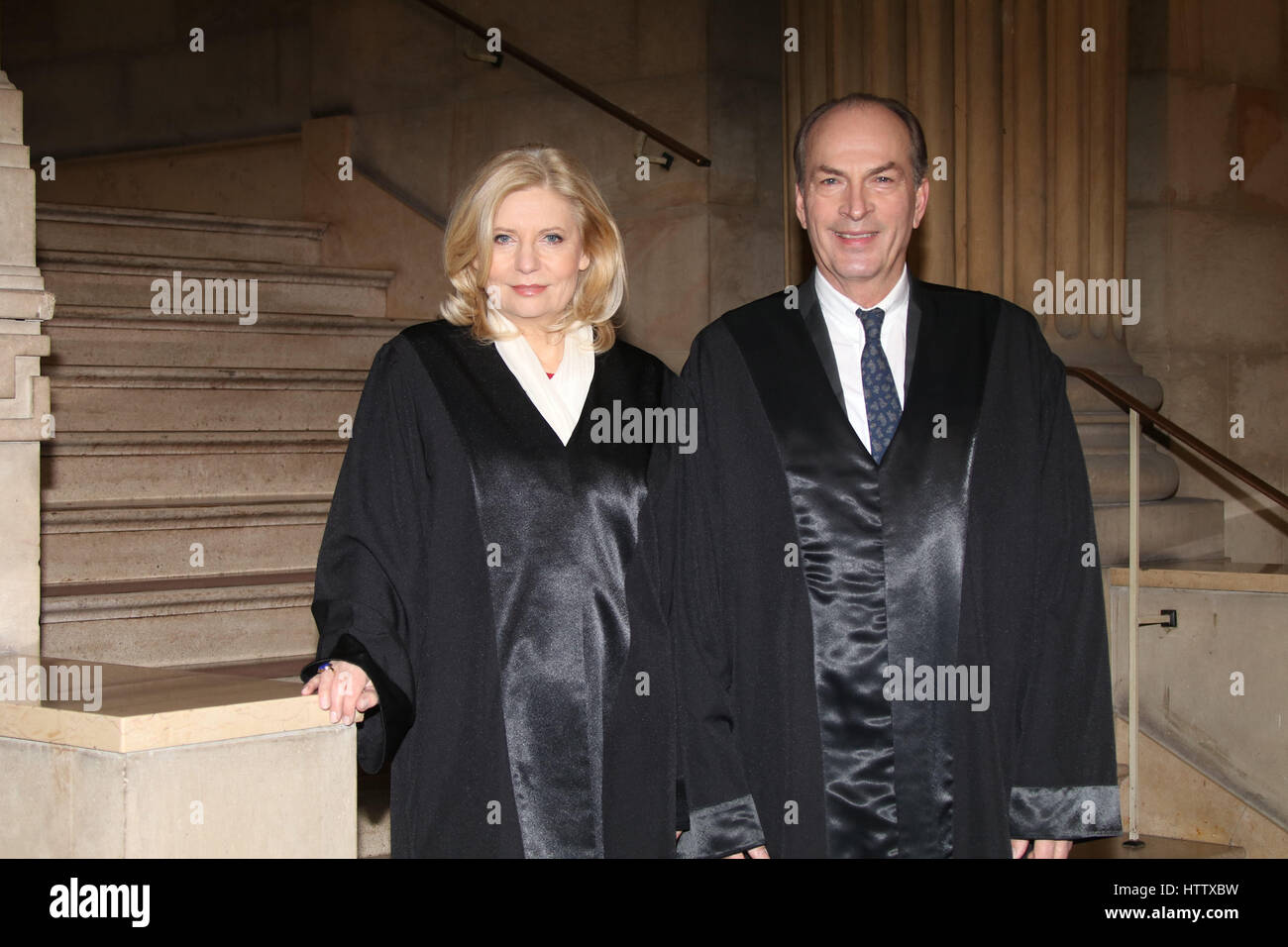 Press rehearsal of 'Die Kanzlei' at Oberlandesgericht Hamburg ...