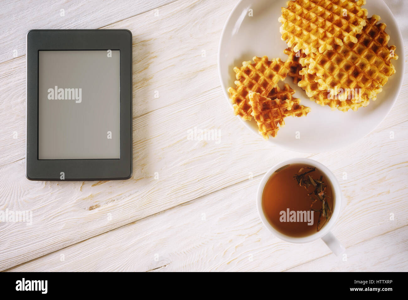 Tea waffle hi-res stock photography and images - Alamy