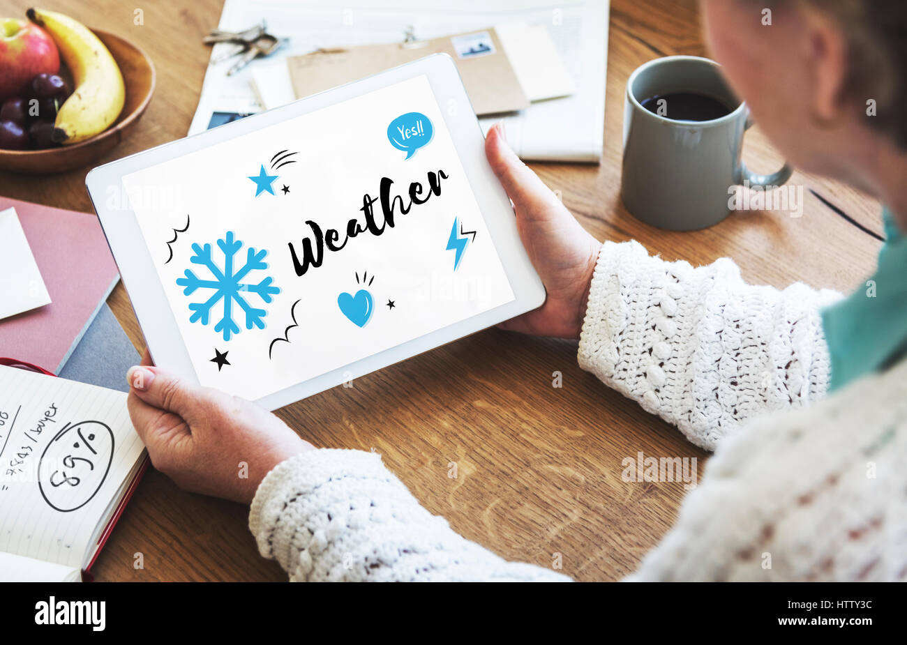Climate Weather Winter Holiday Season Stock Photo - Alamy